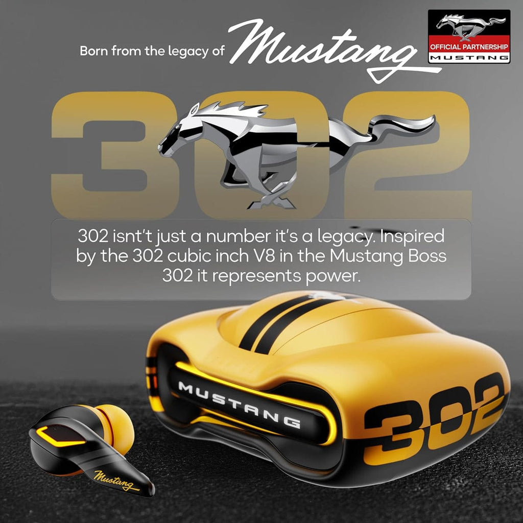 Mustang Torq Wireless in Ear Earbuds with 60H Playtime, App Support, Q ...